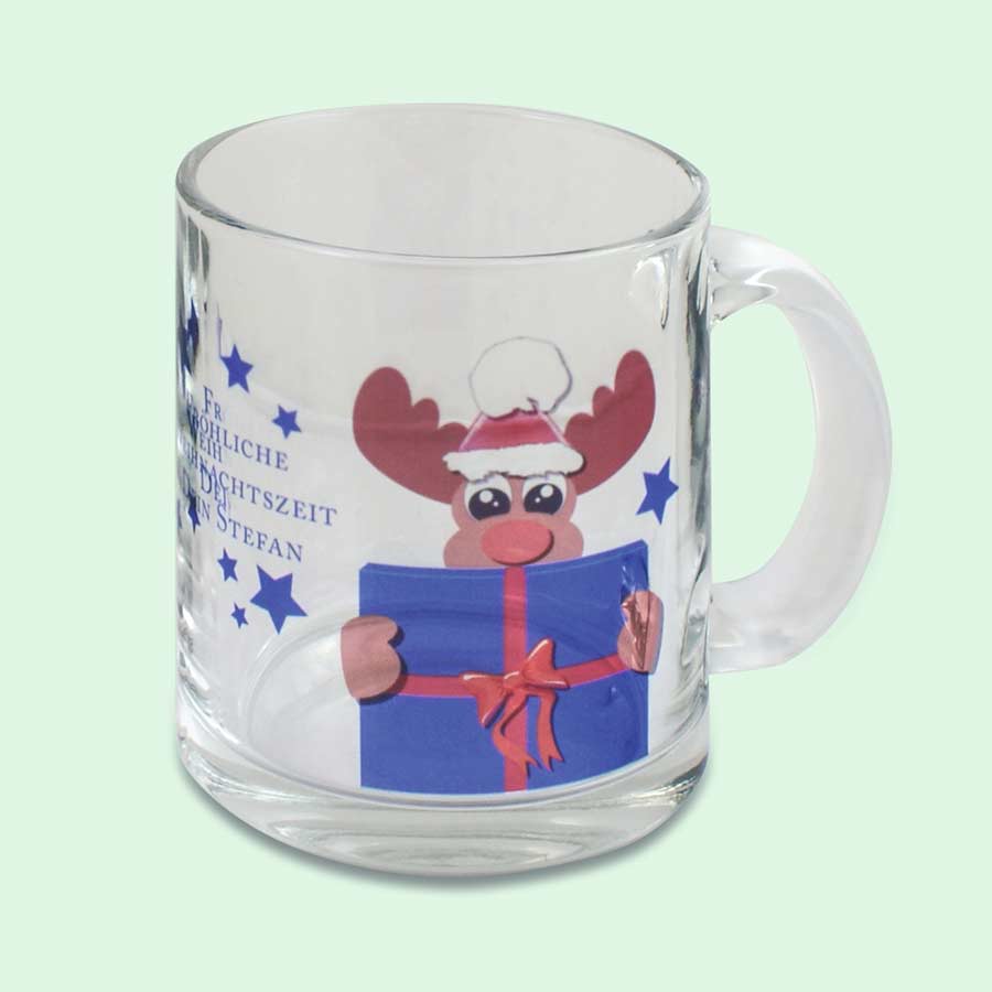 Mug en verre transparent - OMyGift.be